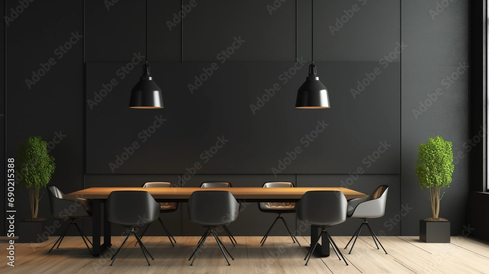 Copy space partition with place for advertising poster or logo in ...