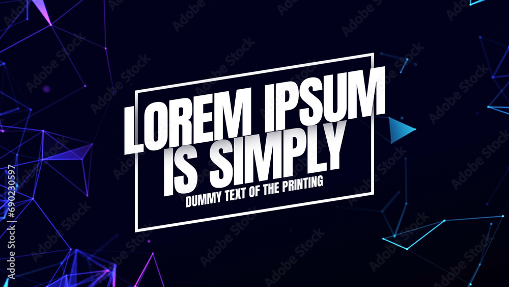 Modern and Stylish Text Animation for Social Media Posts Stock Template ...