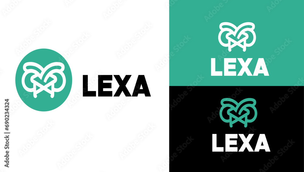 Lexa Chat Board logo design. Logo design, Lexa logo design, best logo ...