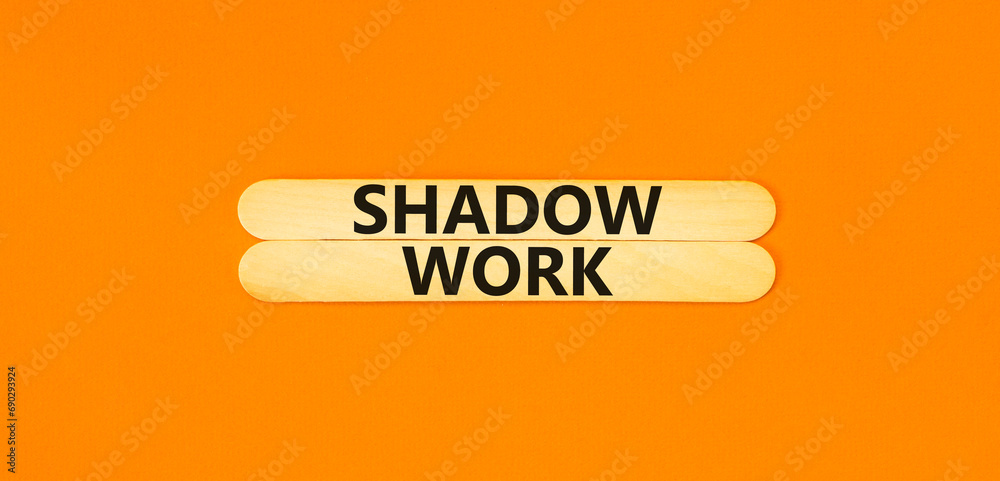 Shadow work psychology symbol. Concept words Shadow work on beautiful ...
