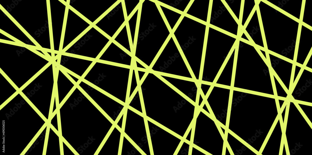 Abstract line background. abstract yellow lines with black background ...