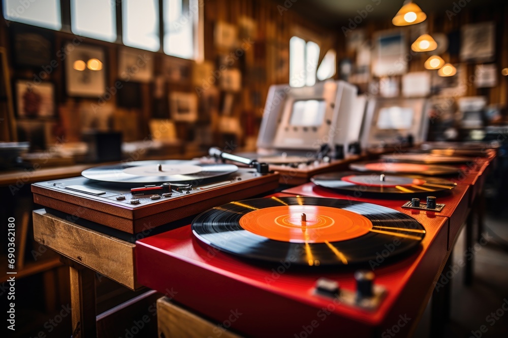 Vinyl Vibes: A close look at the tactile beauty of vinyl records, as ...