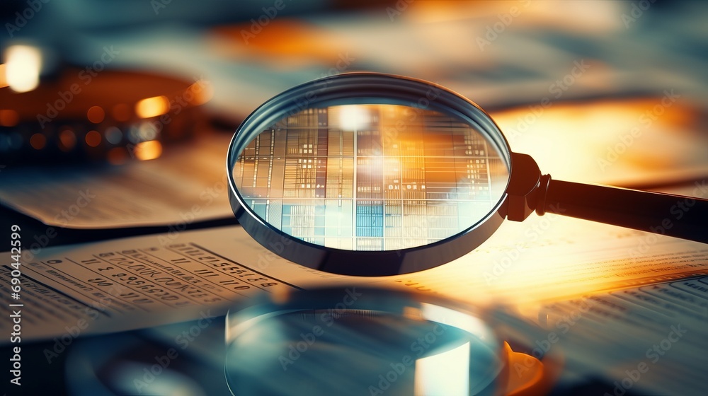 Magnifying Glass conducts a technical assessment and gap analysis Stock ...