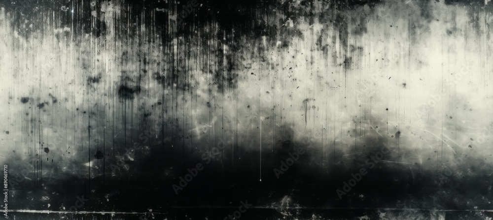 Monochrome grunge lens flare film effect background. Generative AI ...