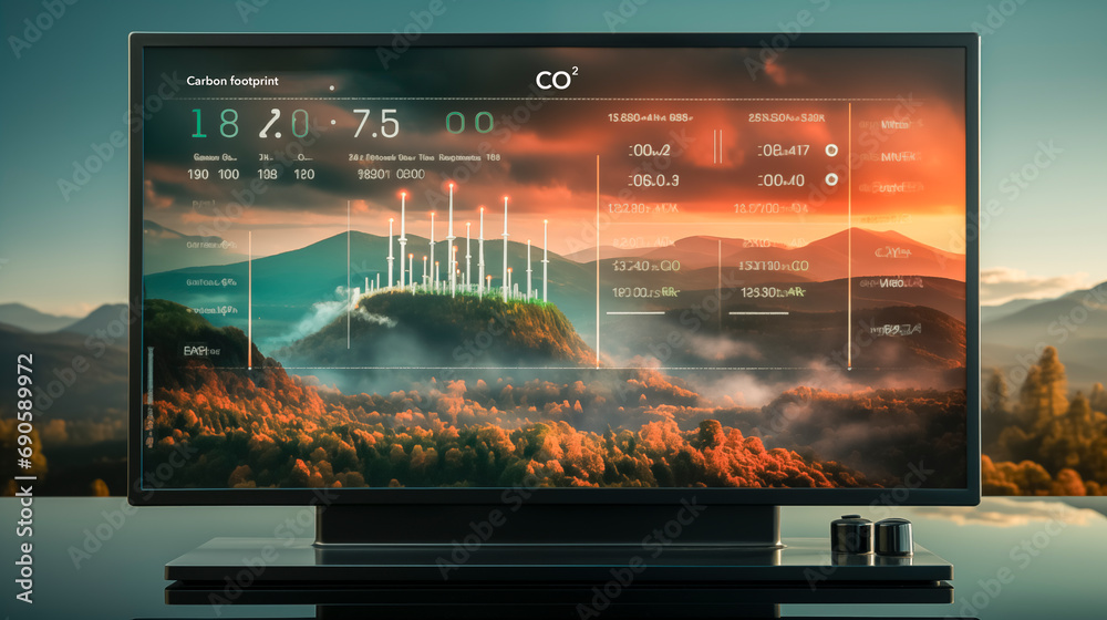 Environmental Monitor: Real-Time Visualization of Carbon Footprint with ...
