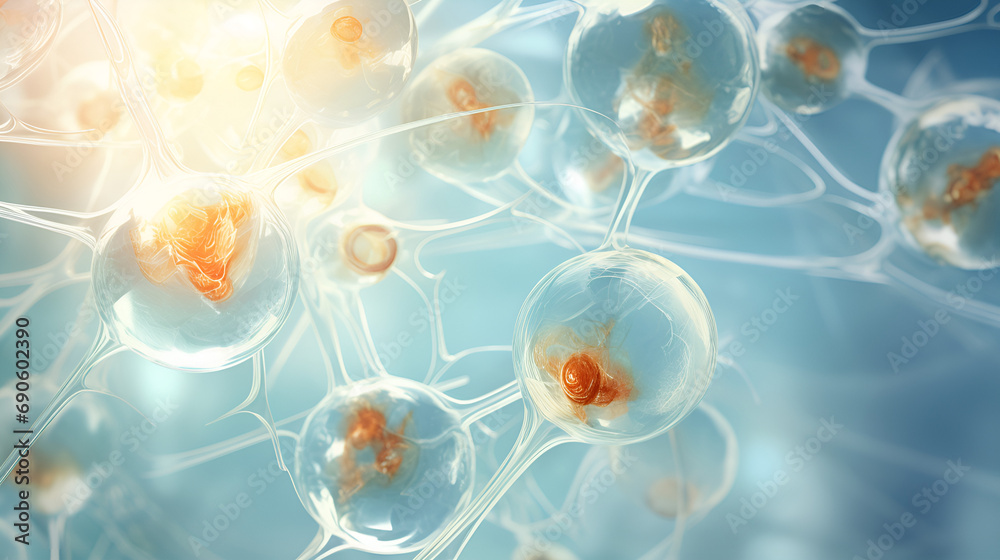 Somatic Cell Landscape A field of somatic cells division medicine ...