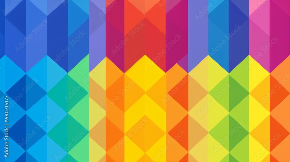 LGBT background. LGBT+ art in rainbow colors. Diversity and equal ...