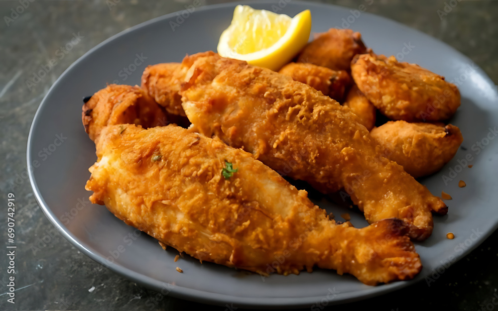 Capture the essence of Fried Catfish in a mouthwatering food ...