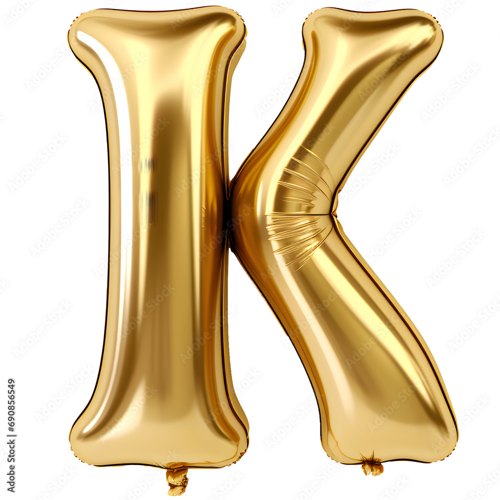Gold Alphabets and number Balloons clipart, letters, transparent ...
