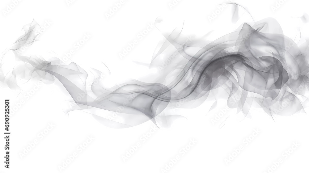 Smoke on a transparent background set of smokes on a transparent ...