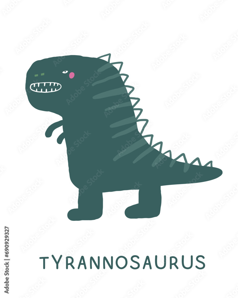 Jurassic Period T Rex Dinosaur Flashcard Learning English Words For jurassic-period-t-rex-dinosaur-flashcard-learning-english-words-for