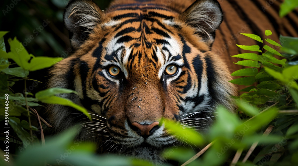 South China Tiger in Stealth Mode: The South China tiger, a rare and ...