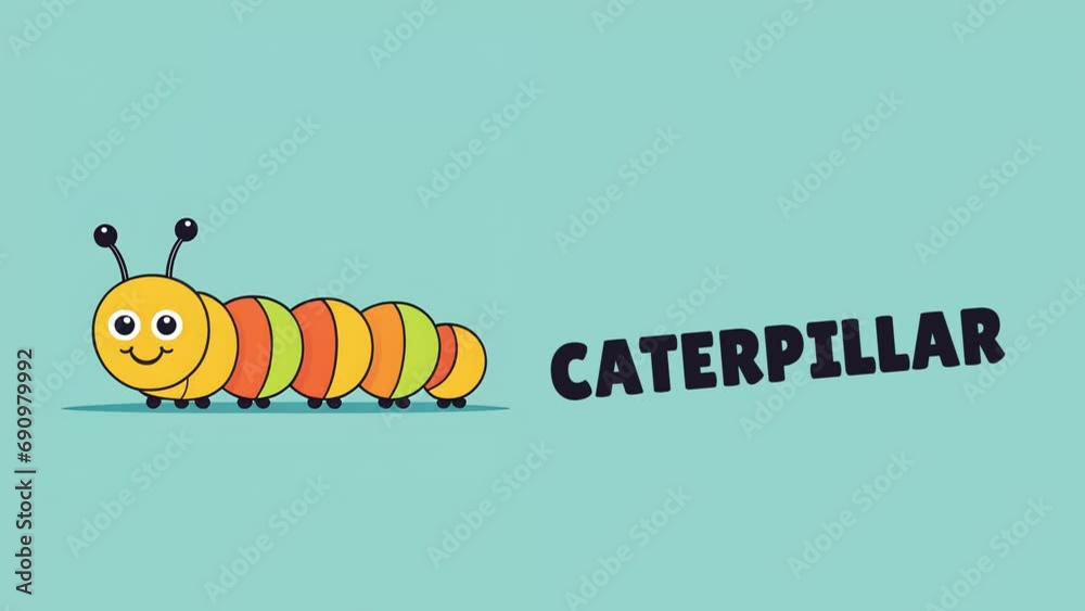 Video Easy Animated animals Queen bee for kids learning, Fun learning ...