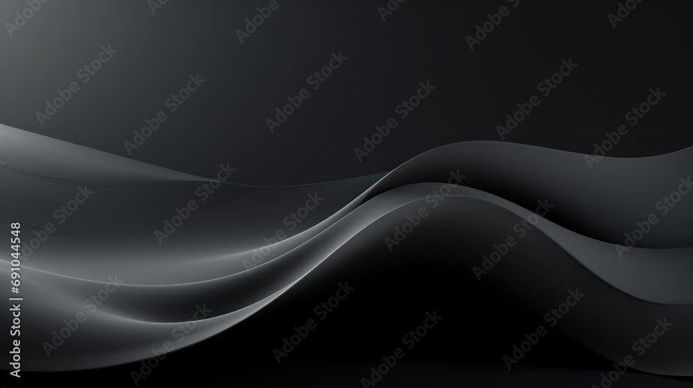 Abstract digital wallpaper in a style of ash keating, single wave ...