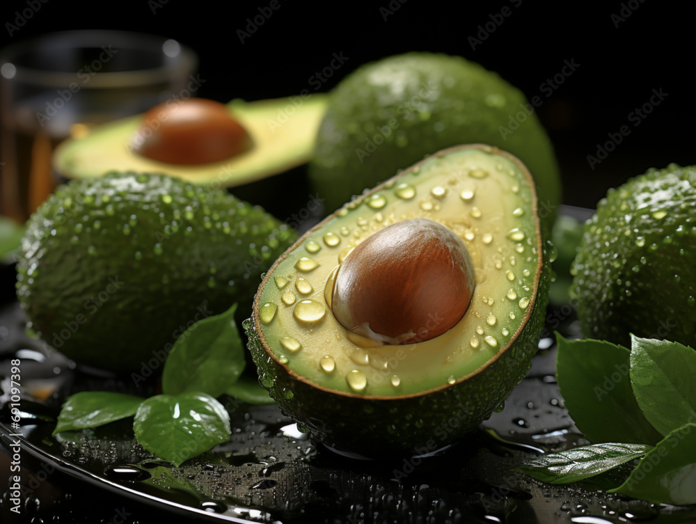 Avocado (Persea americana Mill) plant species from the laurel family ...