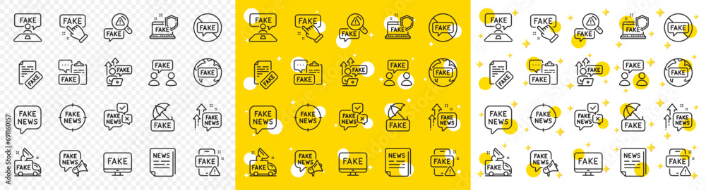 Social media propaganda, Newspaper, Conspiracy of truth. Fake news line ...