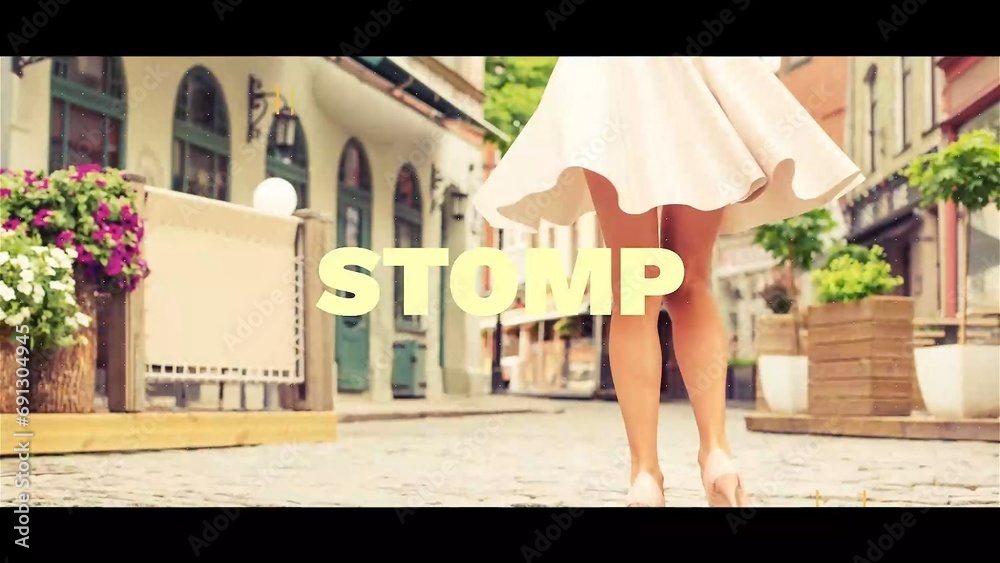 Stomp Intro Logo Stock Template | Adobe Stock