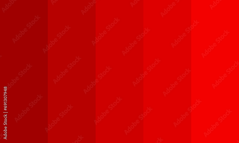 rainbow of red color palette Stock Vector | Adobe Stock