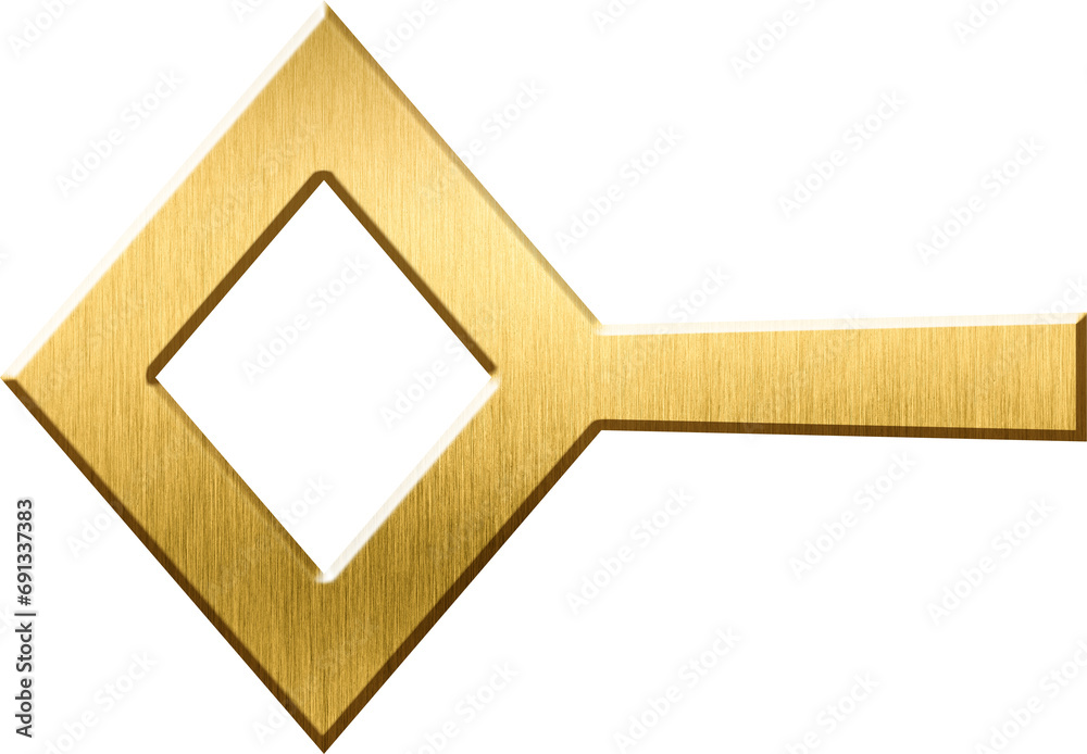Tartar Alchemical Symbol in Gold - Representing Purification and ...