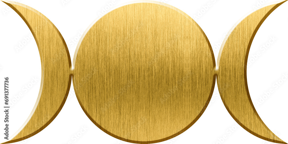 Triple Moon in Wicca, Neopaganism: Symbolizing the Triple Goddess ...