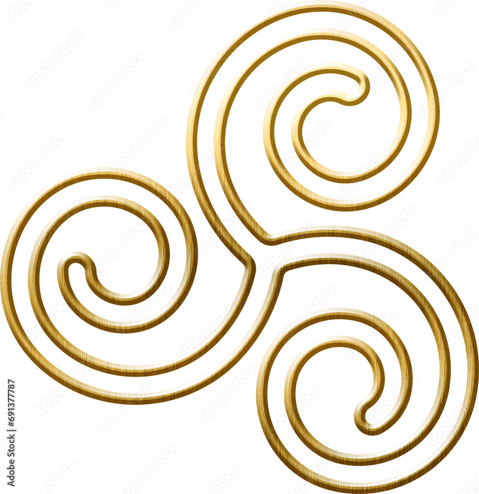 Triple Spiral in Neopaganism and New Age: Ancient Symbol of the Triple ...