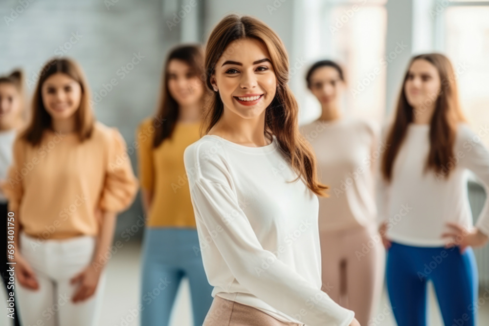 Dancing classes for single adults, Beautiful female teacher ...