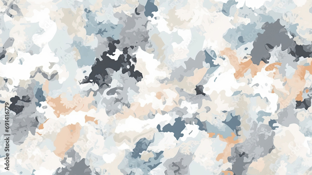 Seamless rough textured military, hunting, paintball camouflage pattern ...