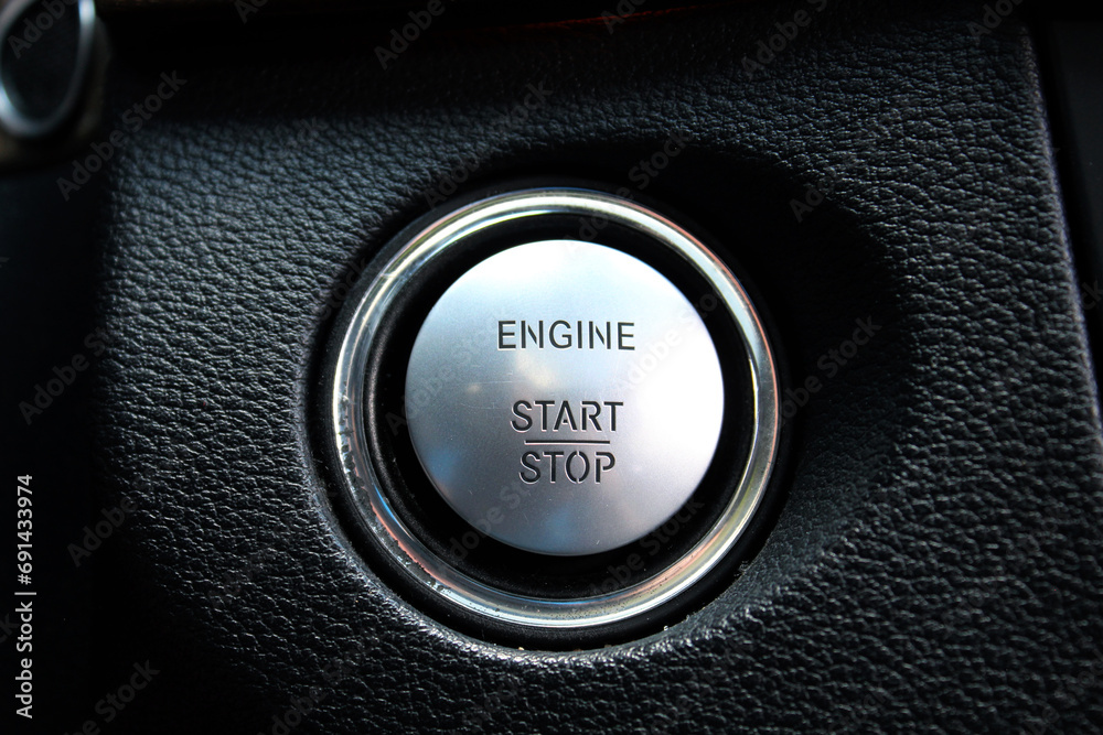 Vinnytsia, Ukraine; June 20, 2023. Mercedes-Benz E350 AMG Silver start ...