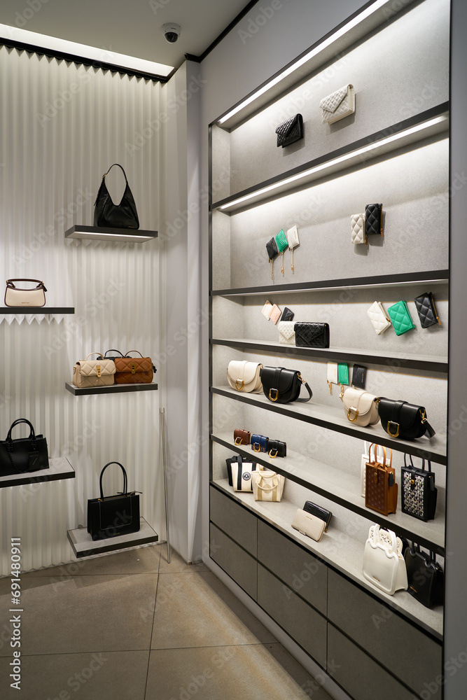 SINGAPORE - NOVEMBER 05, 2023: interior shot of Charles and Keith store ...