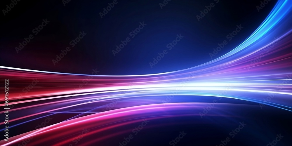 Future technology line background and light effect, cyberpunk style ...