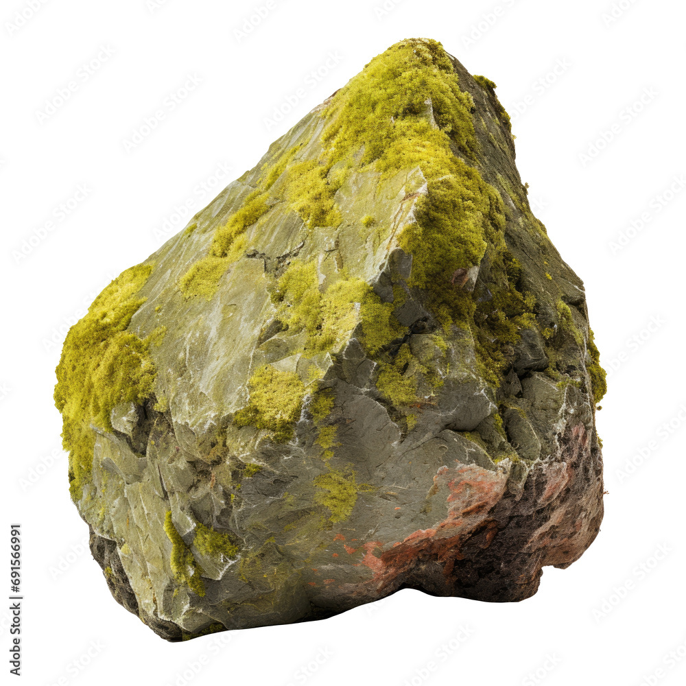 Granite chunk reflecting the enduring strength and variety of one of ...