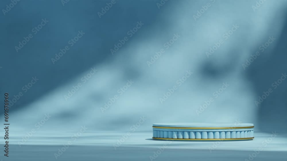 seamless loop shadow animation with minimal simple wall background, 3d ...