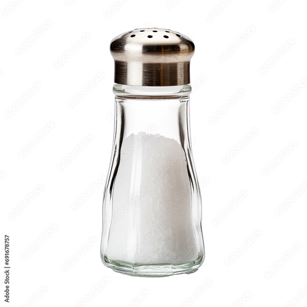 Salt Shaker - Essential and Flavorful. Isolated on a Transparent ...