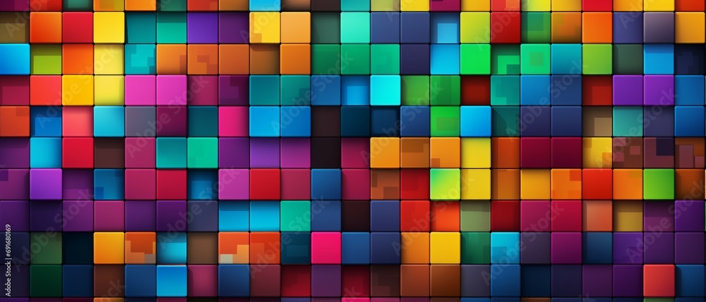 An 8-bit retro gaming grid texture background, inspired by the digital ...