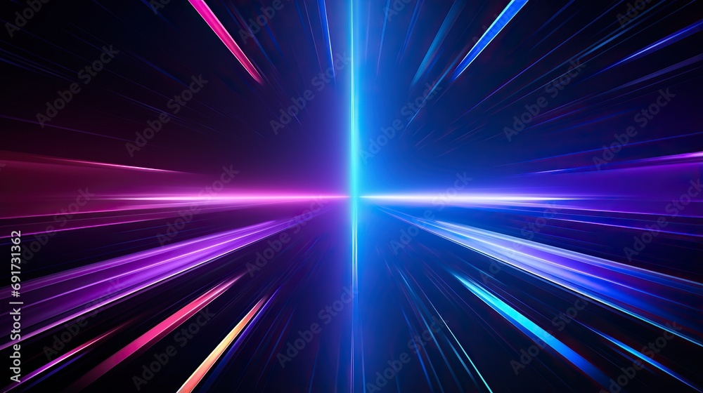 Fast dynamic Background.Abstract city street light effect. lighting ...