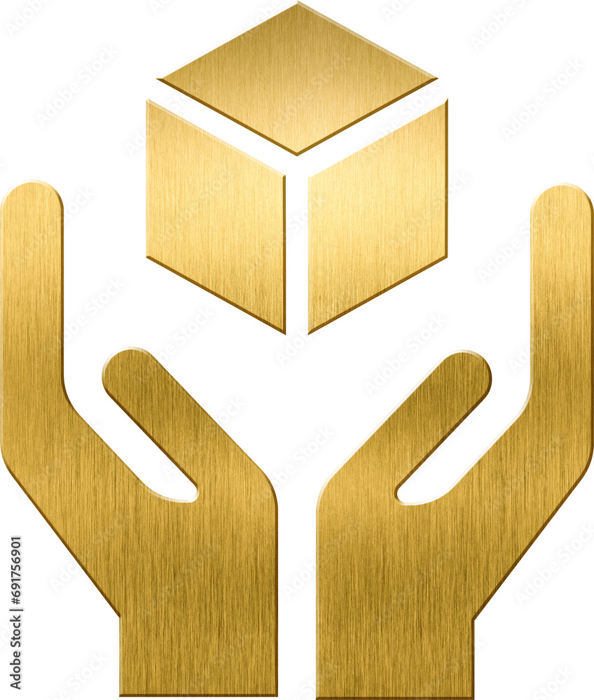 Handle with Care Packaging and Recycling Symbol Ensuring Safe Handling ...