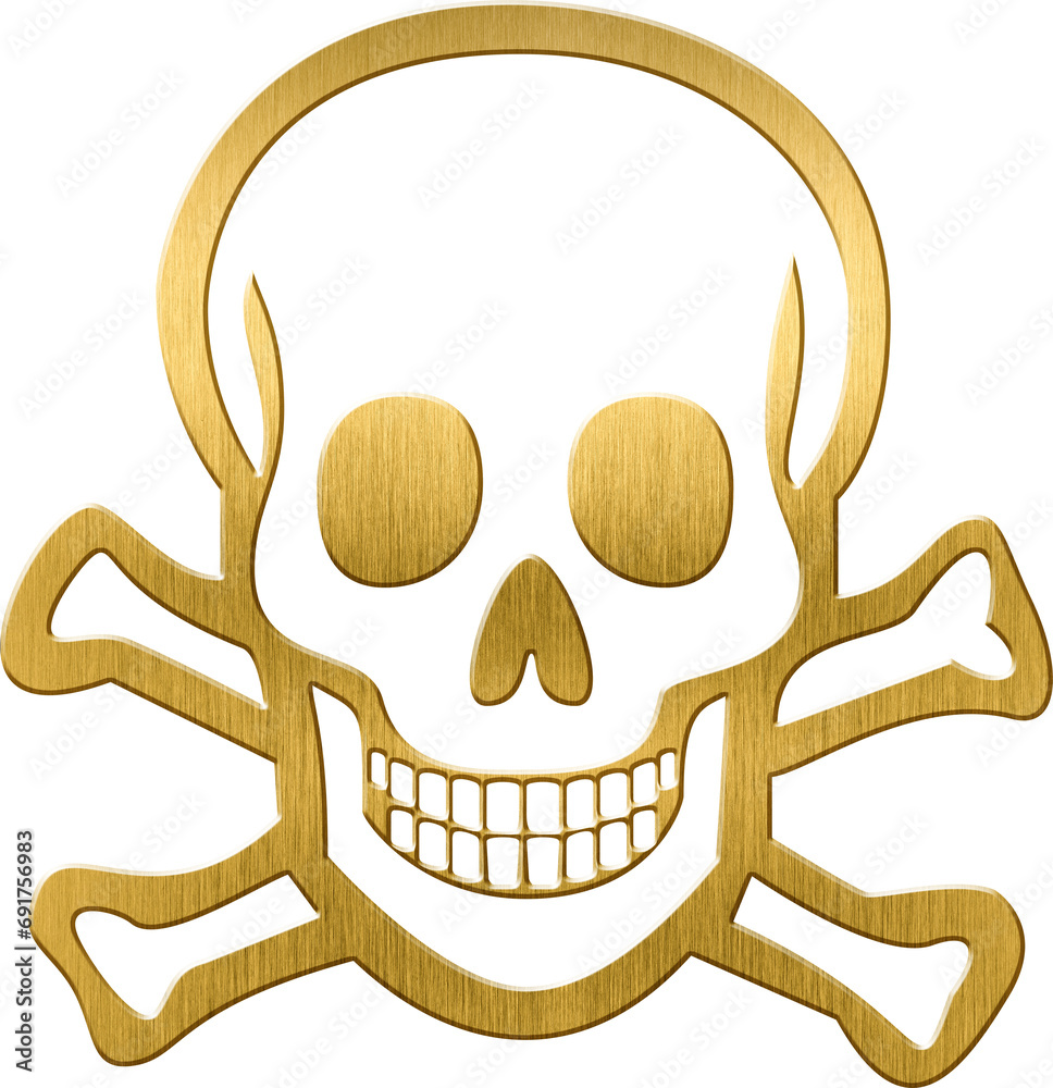 T Hazard Packaging and Recycling Symbol Indicating Toxic Materials ...