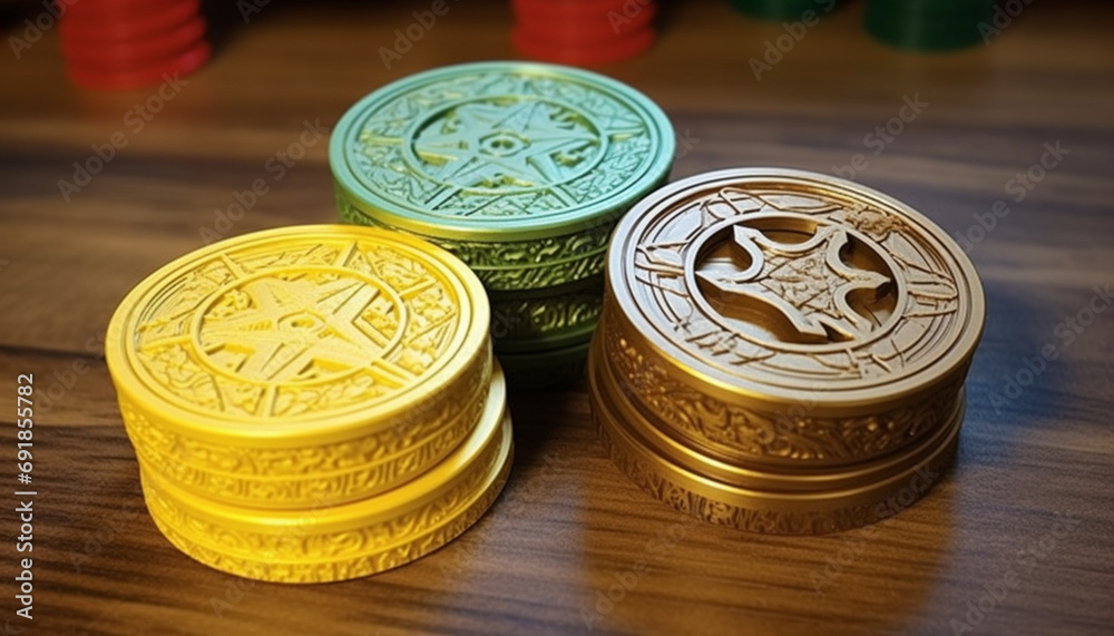 Create a set of 3D-printable magic props for kids, such as a ...