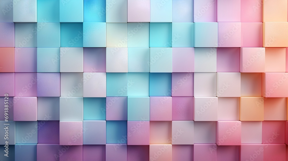 A visually soothing abstract background featuring a blend of geometric ...