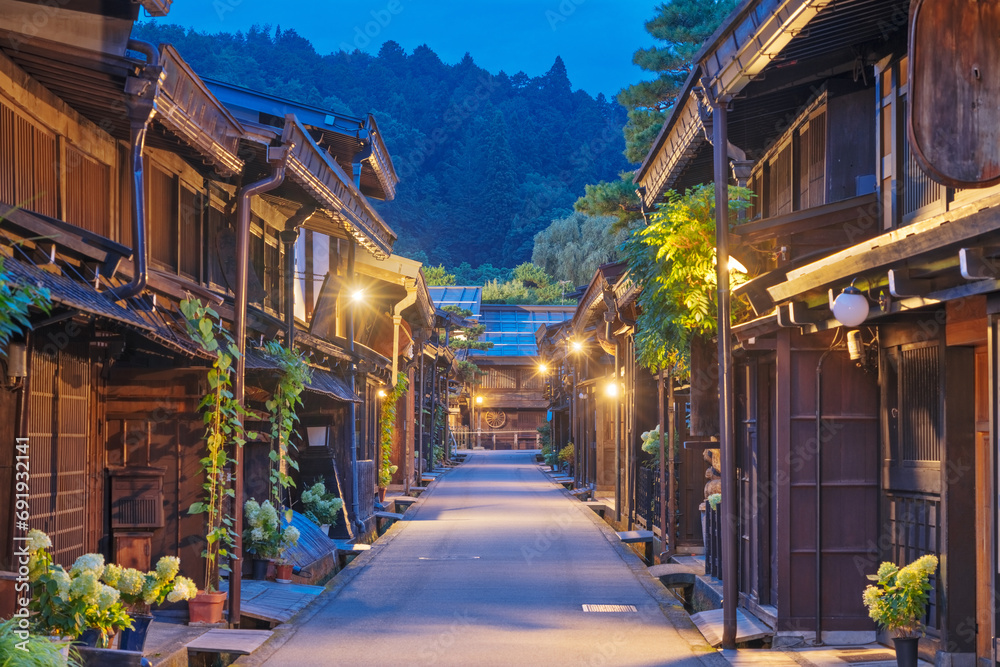 Takayama, Japan in the Sanmachi Historic District Stock Photo | Adobe Stock