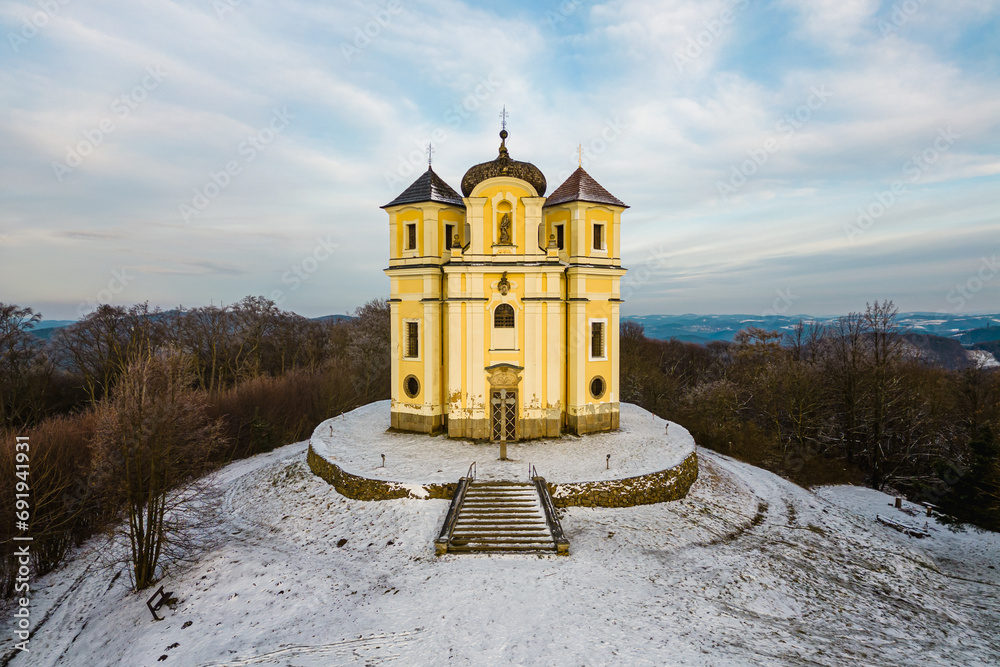 Maková hora is a peak in the Benešov hills and an important place of ...