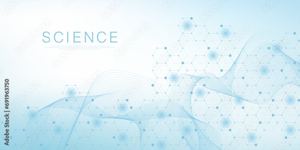 Modern health care or medical background design. Health care innovation ...