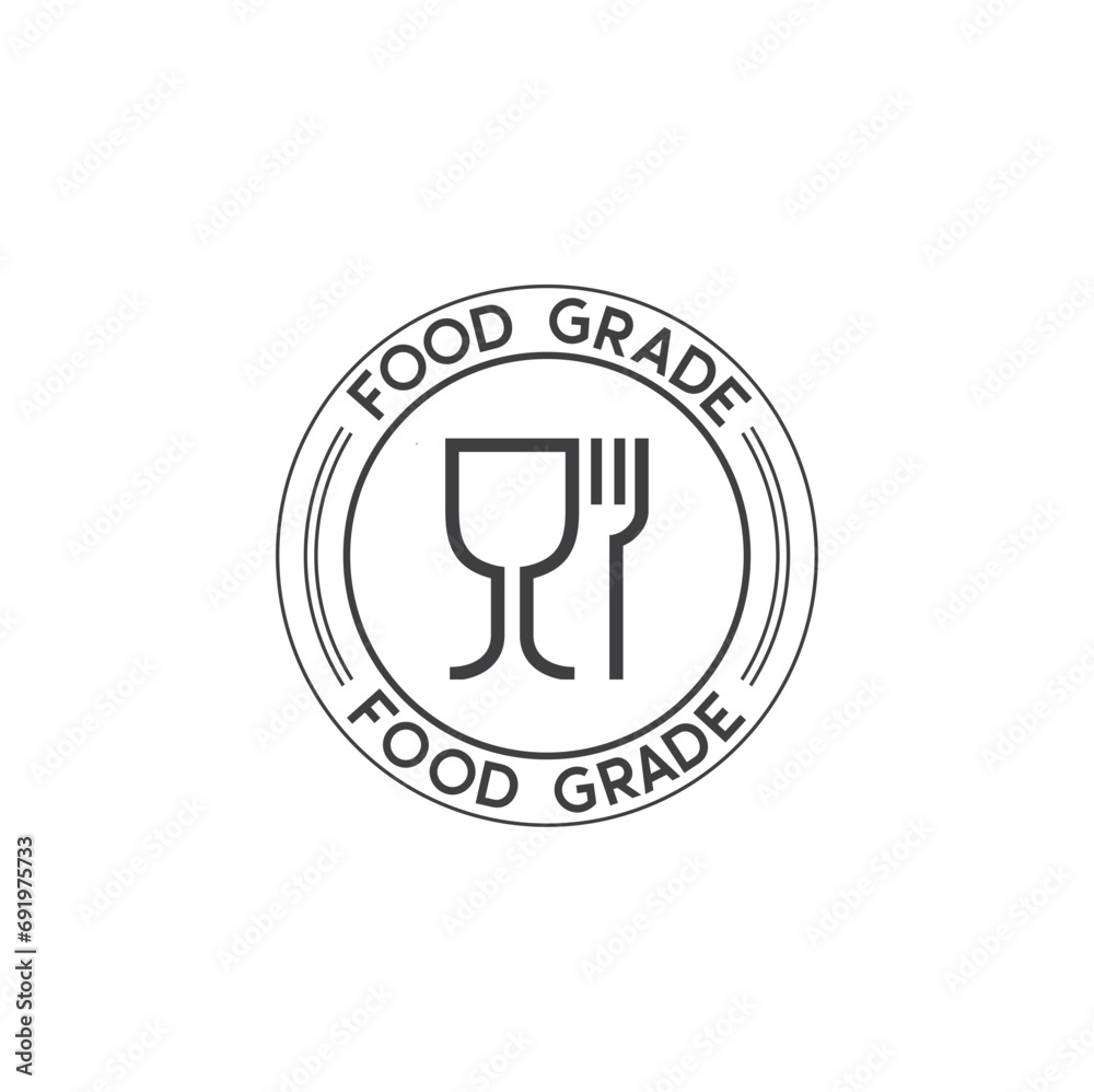 symbol of food grade, icon, vector art. Stock Vector | Adobe Stock