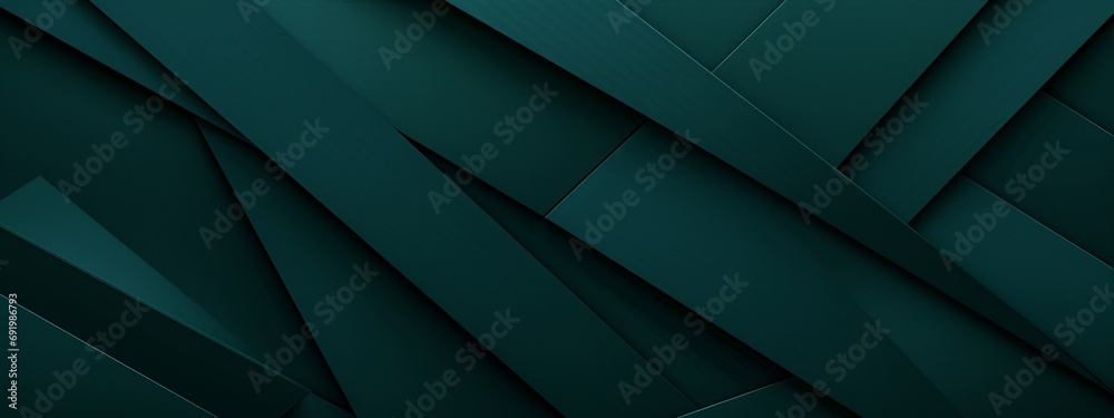 Abstract texture dark green background banner panorama long with 3d ...