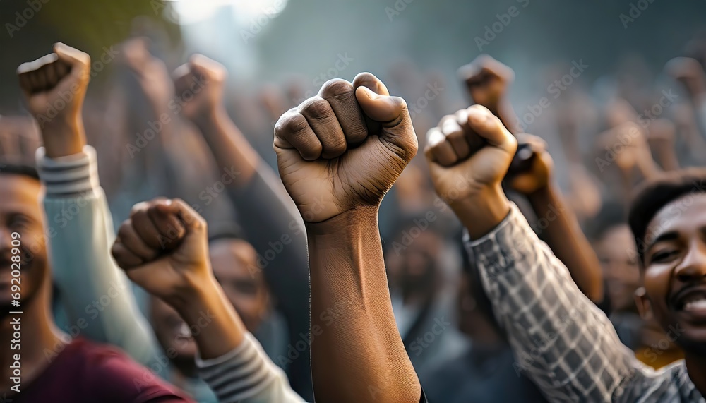 Crowd of Indian people celebrating ceremony during the India Republic ...