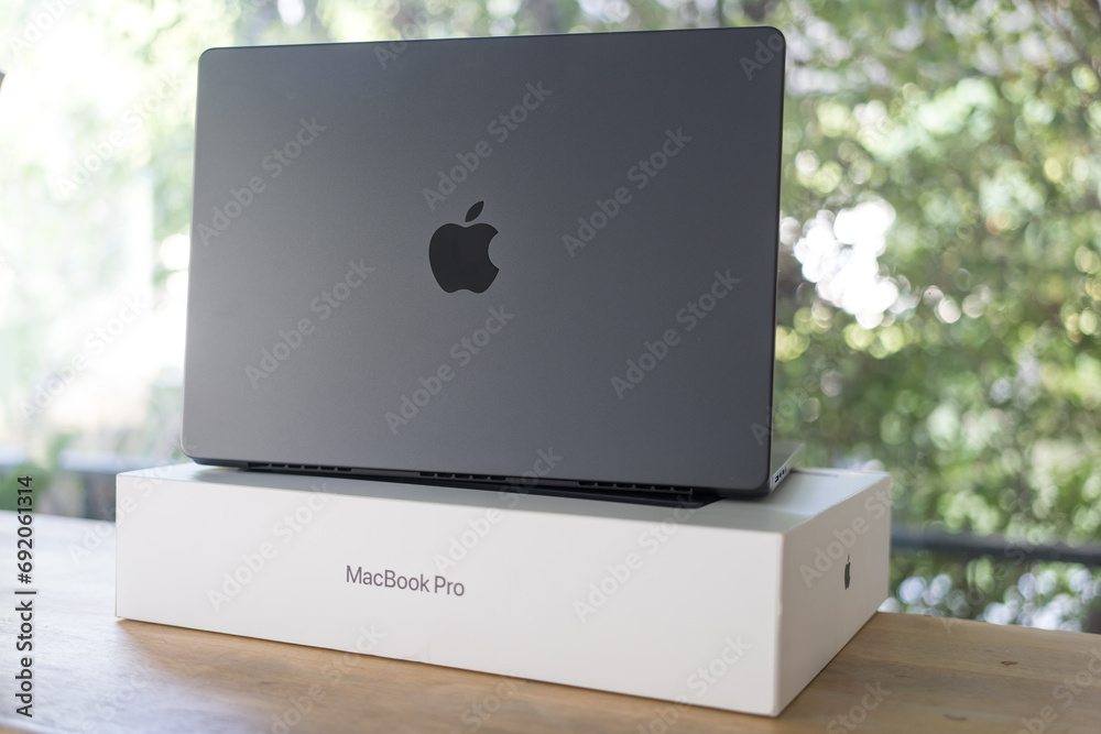 Bangkok, Thailand - December 12, 2023: New Apple MacBook Pro M3 Max ...