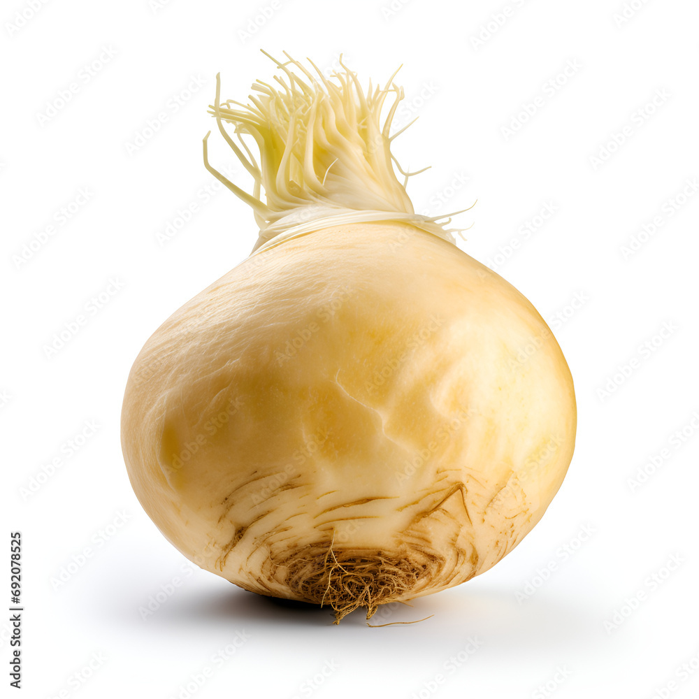 Delicious fresh rutabaga and white backgound, A Banner Photo of ...