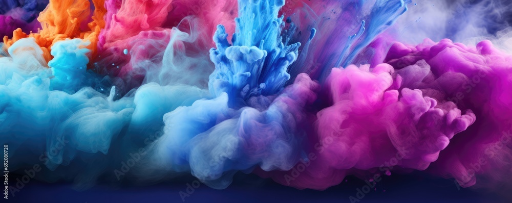 Color palette in style of explosion of colors, wallpaper color palette ...