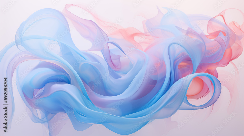Fluid and Flowing smoke soothe the senses Stock Illustration | Adobe Stock