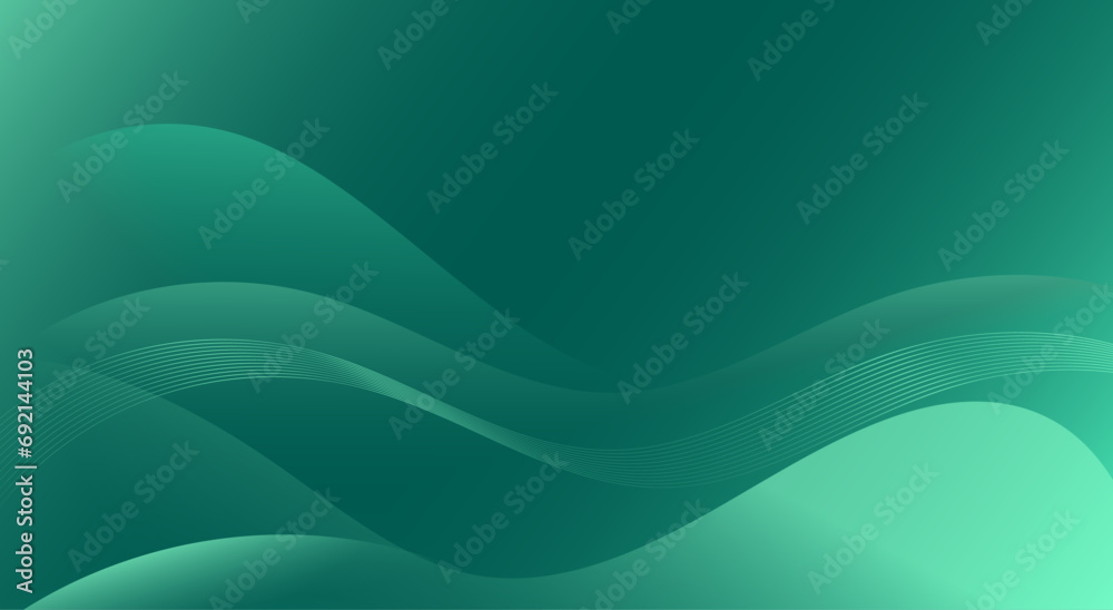 Green background, Background, green banner Stock Vector | Adobe Stock